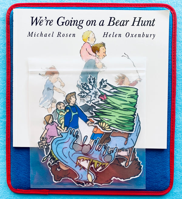 Going on a Bear Hunt Felt Board Story / Flannel Board Set/ Storytelling ...